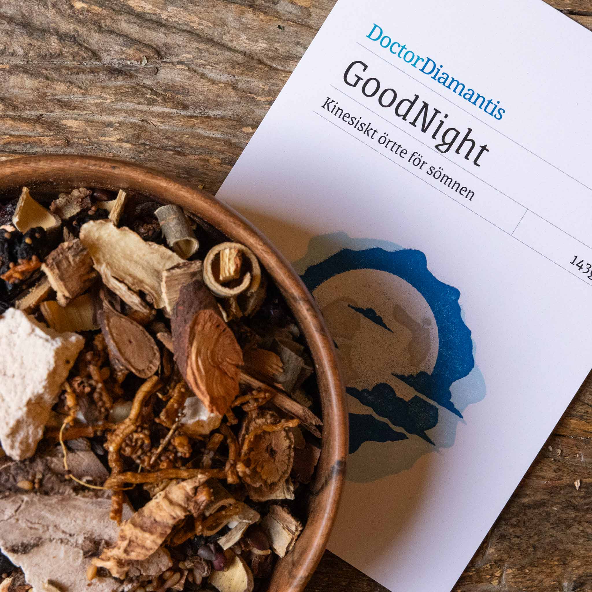 GoodNight - kinesiskt örtte för sömnen – DoctorDiamantis