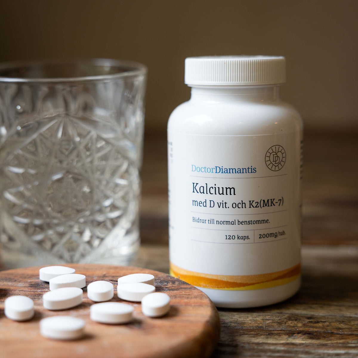 Kalcium med D vit och K2 (MK7) – DoctorDiamantis